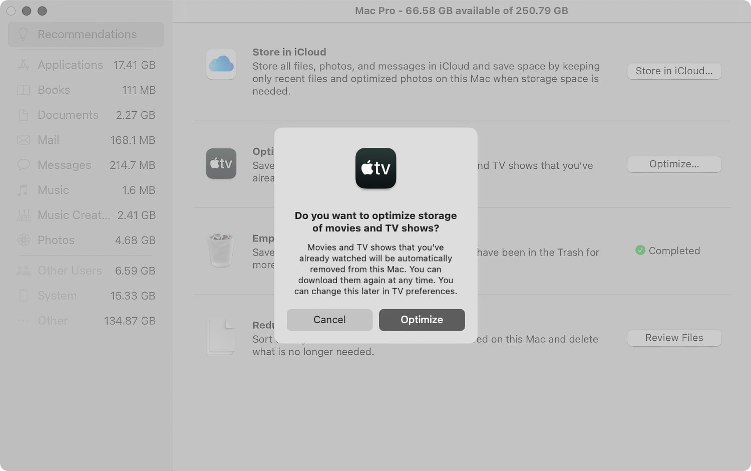 How to use Optimized Storage in macOS | Macworld
