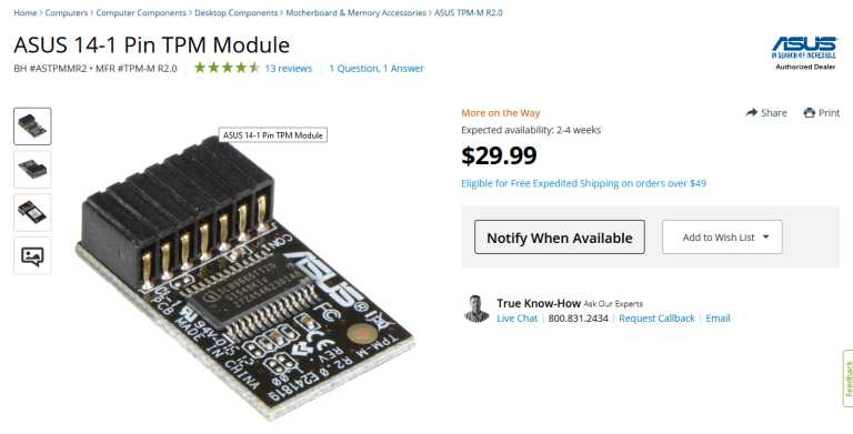 Here’s where you can buy a TPM for Windows 11 | PCWorld