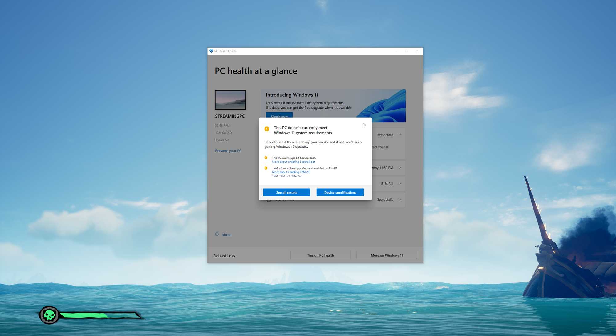 Windows 10 health check
