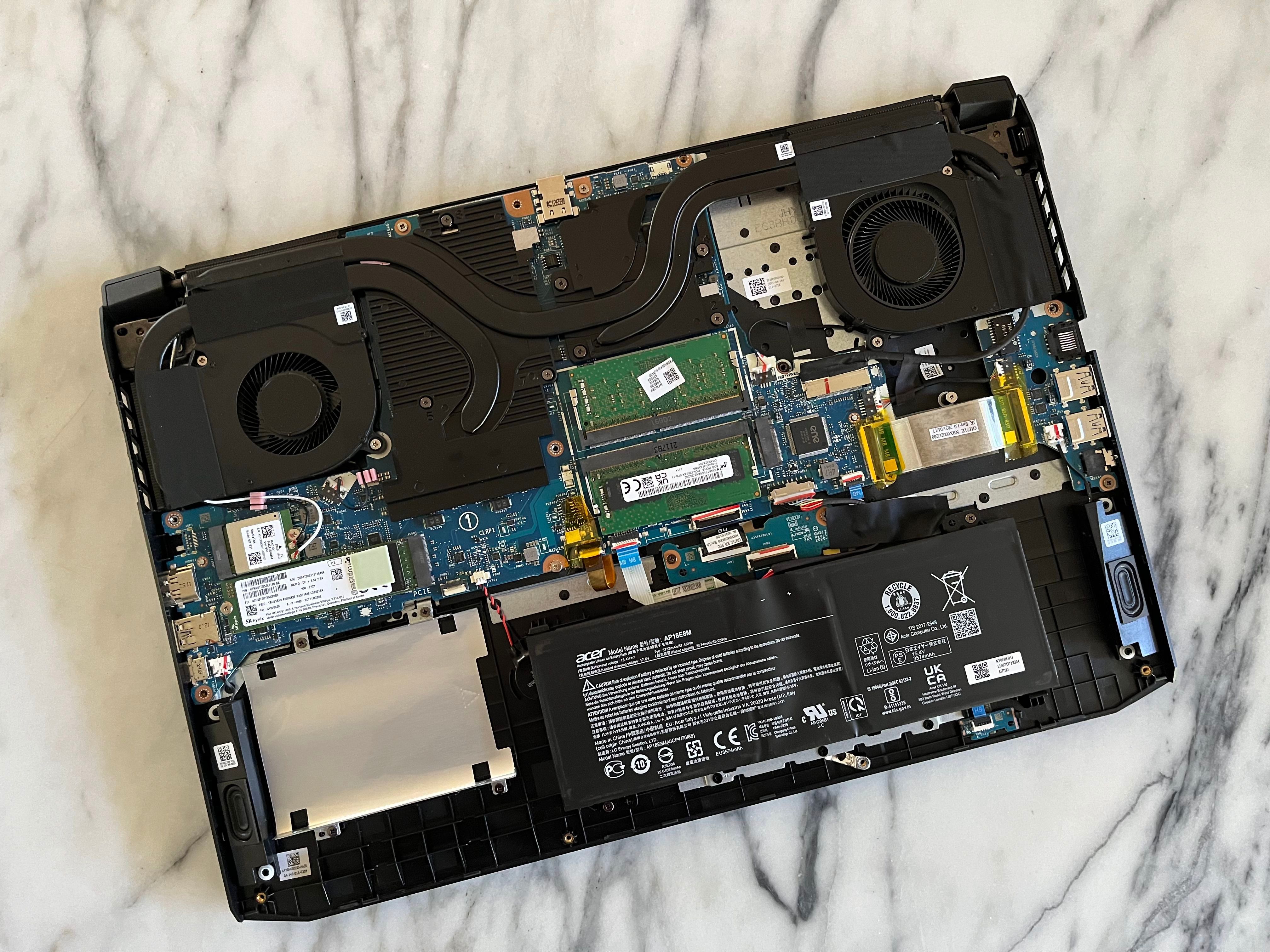 Acer Nitro 5 review: A big-screen RTX 3080 laptop with screaming value ...