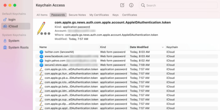 How to use Keychain Access to view and manage passwords on your Mac ...