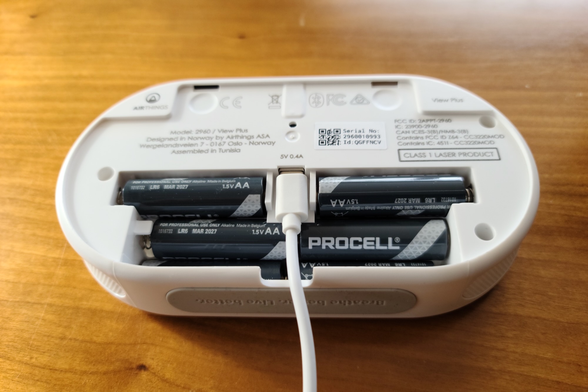 Airthings's radon-detecting View Plus can act as a hub | TechHive