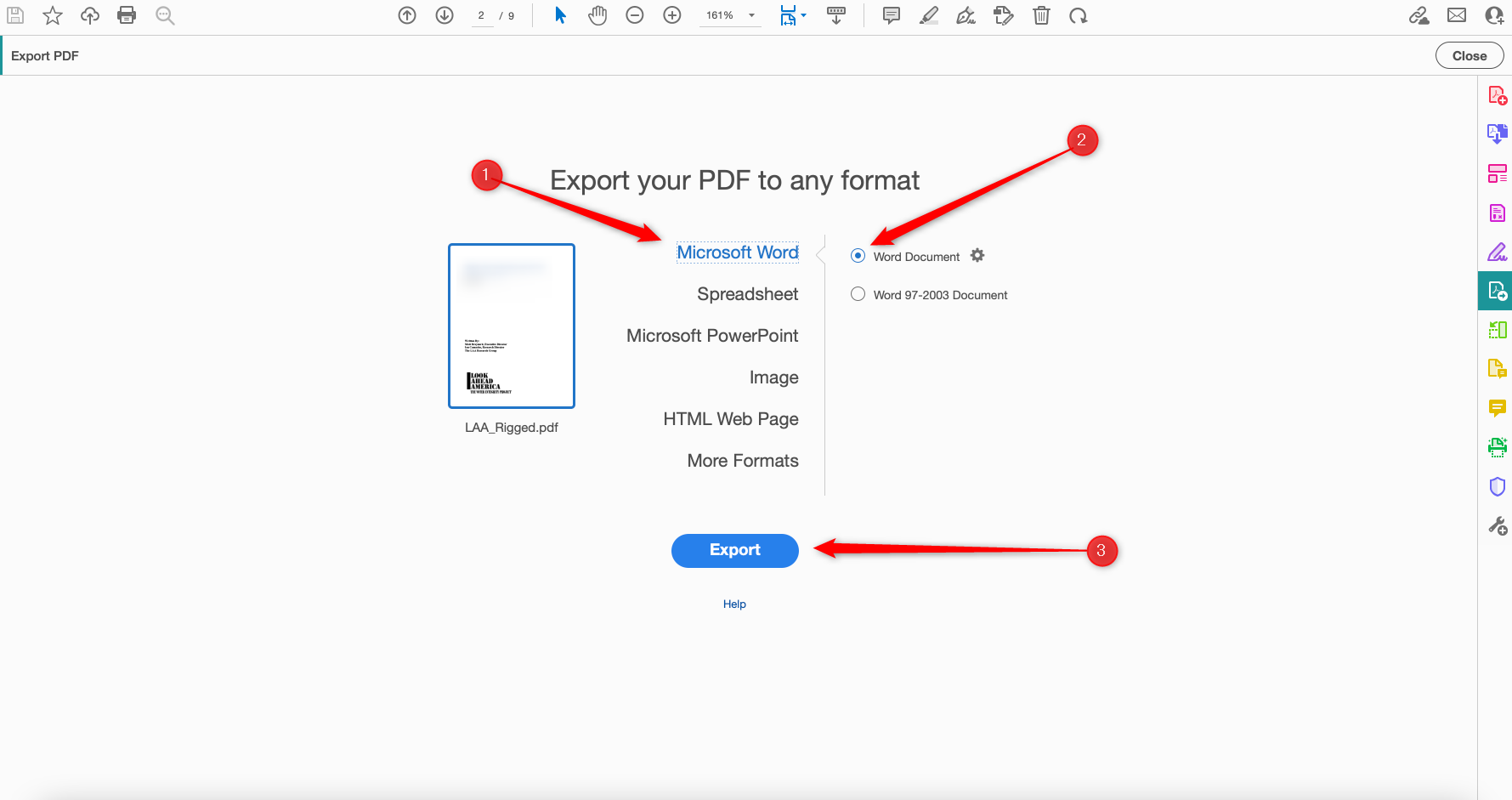 How to convert a PDF to a Word document | PCWorld