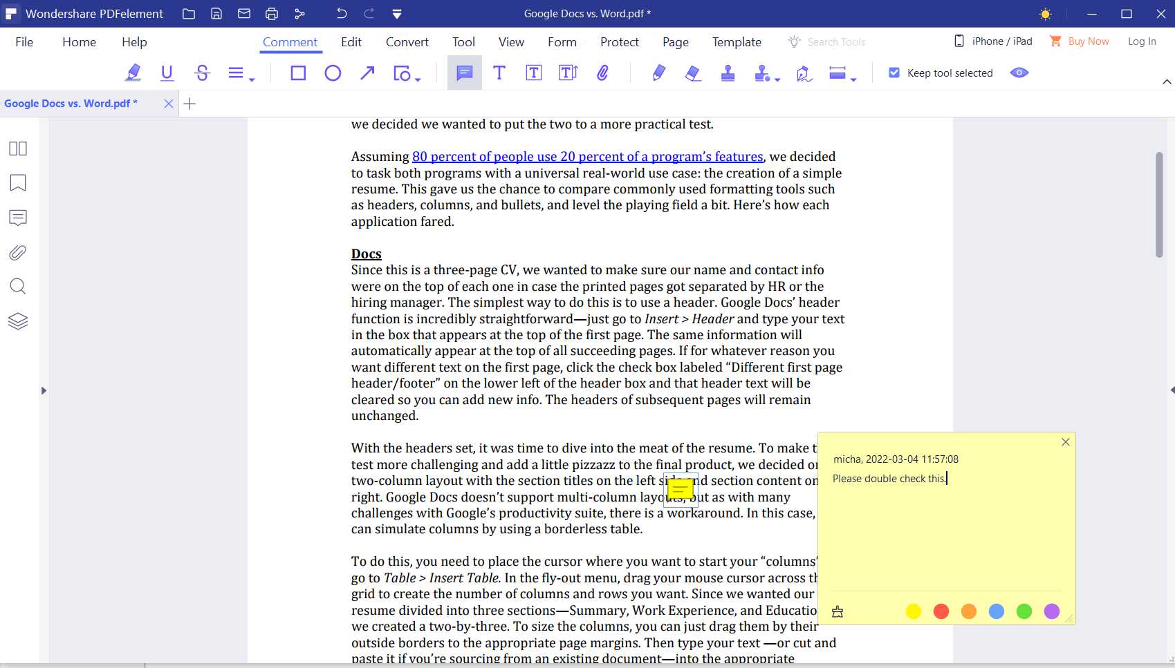 PDFelement Professional review: A full-featured Acrobat Alternative ...
