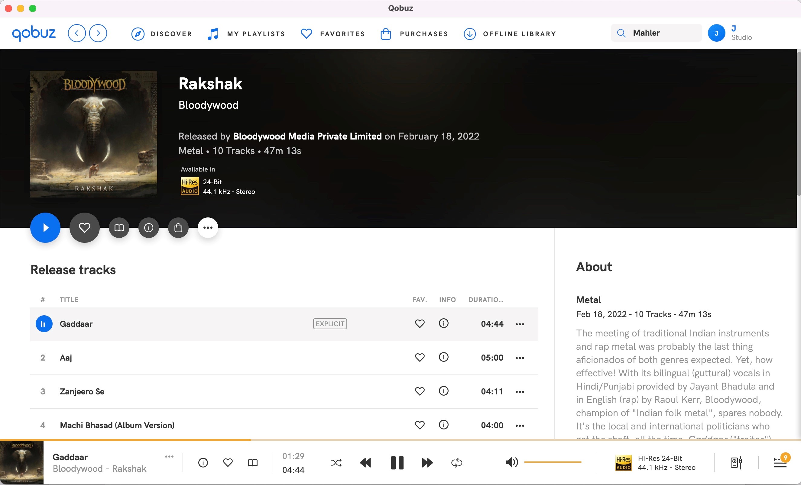 Qobuz review: A high-quality streaming experience, from folks devoted to music | TechHive
