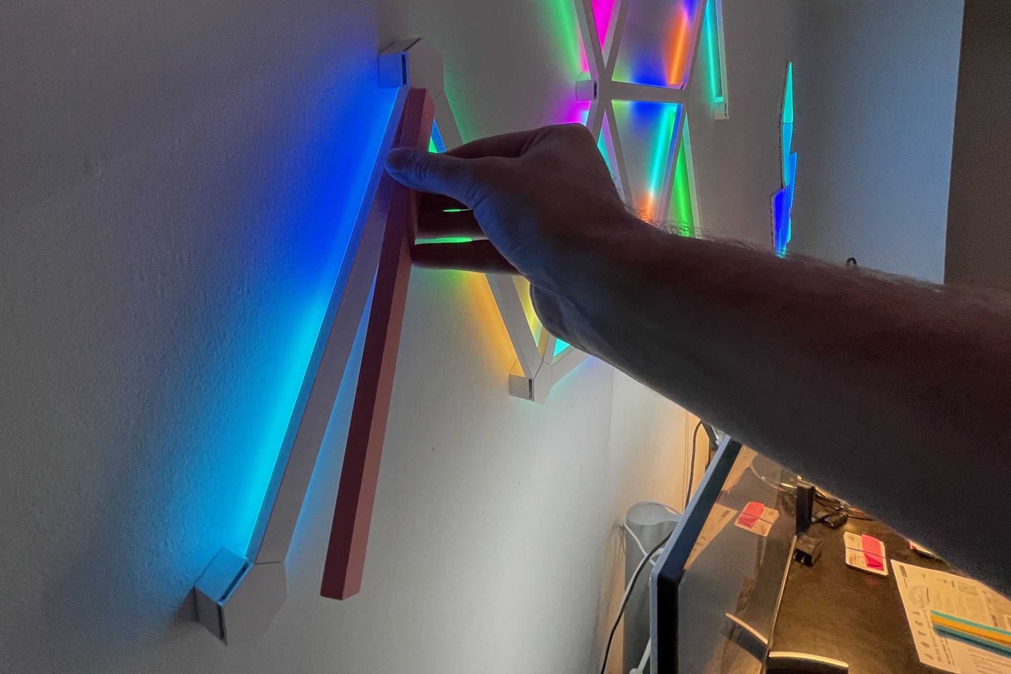 Hands on: Nanoleaf’s Lines Skins gussy up the company’s latest smart ...