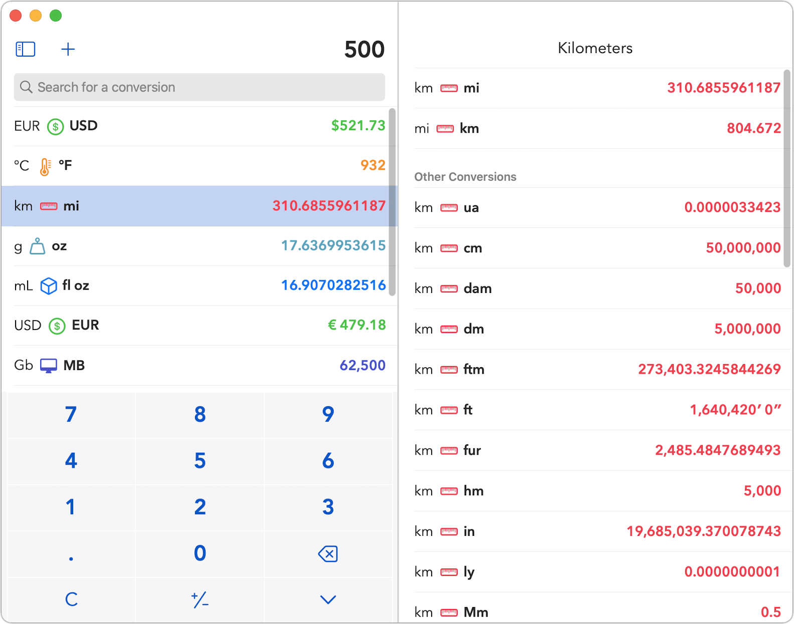 Morpho review: Worldwide unit conversions quick and easy on your Mac ...