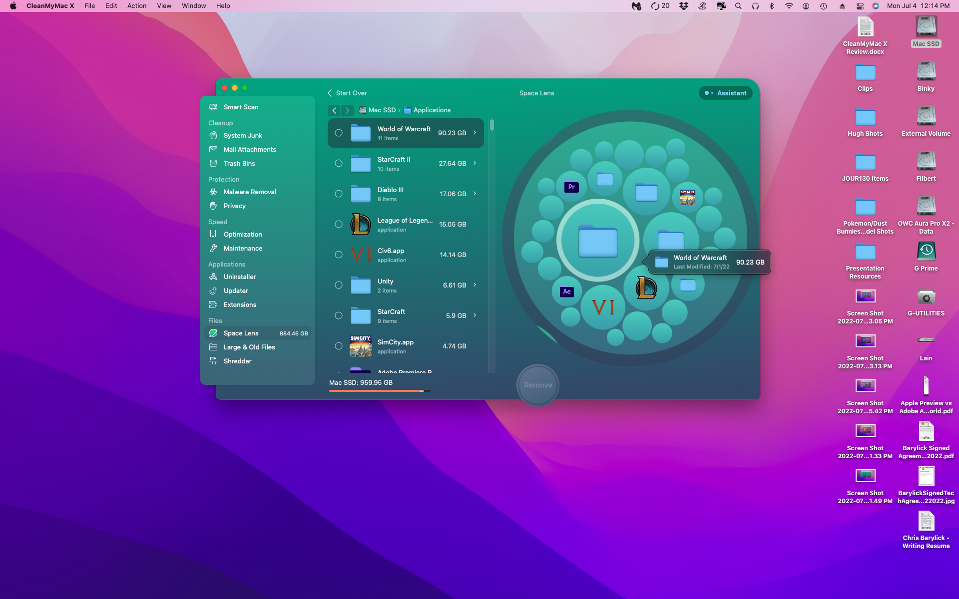 CleanMyMac brings a smart addition to your Mac's menu bar | Macworld