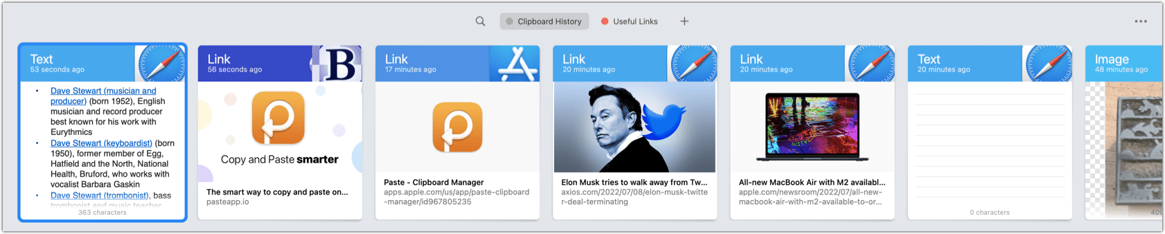Paste review: Get a deep, visual history of everything you've copied to ...