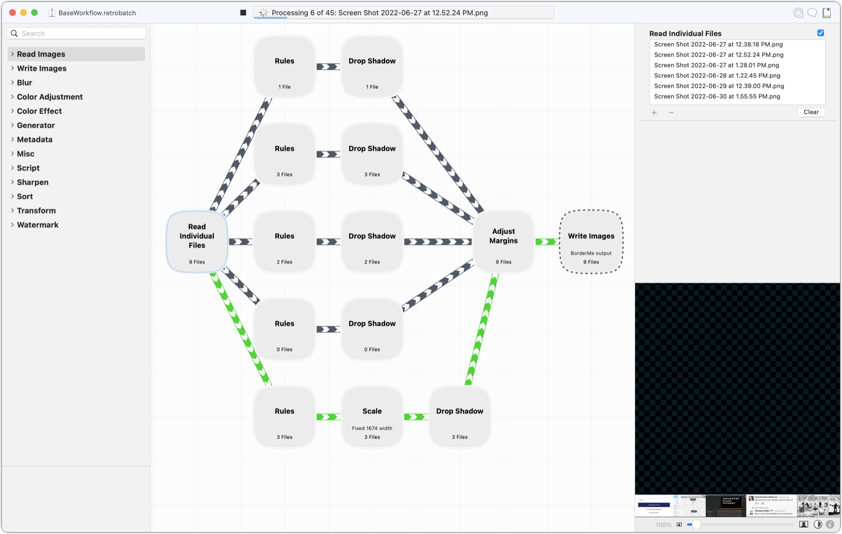 Retrobatch review: Easy-made process workflows for image processing | Macworld