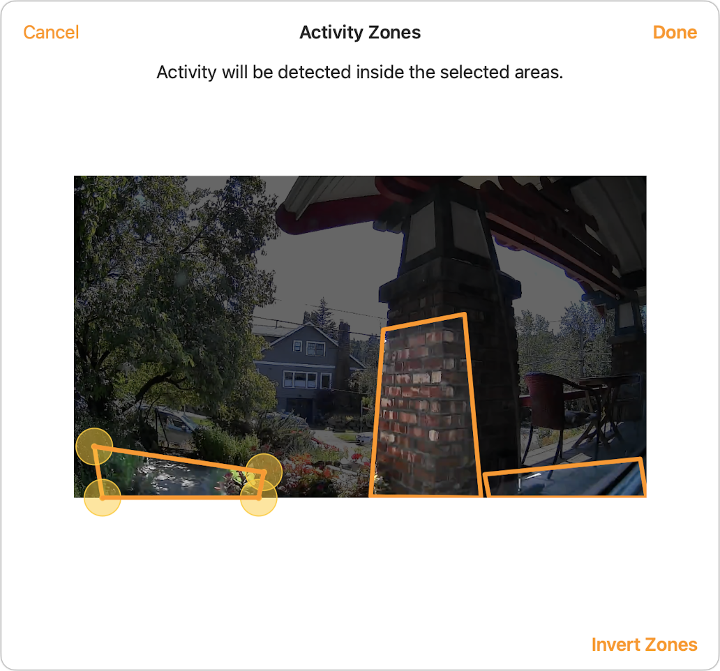 How to set up security camera activity zones in Apple's Home app | Macworld