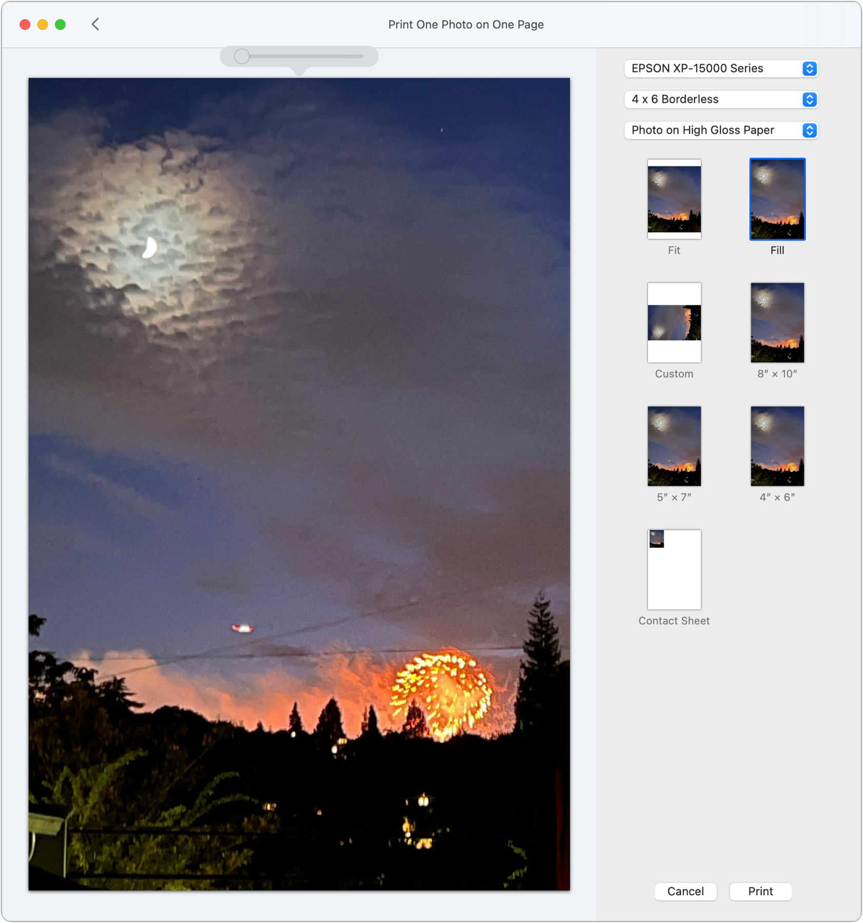 How to use Photos and Pages to size and crop pictures for printing ...