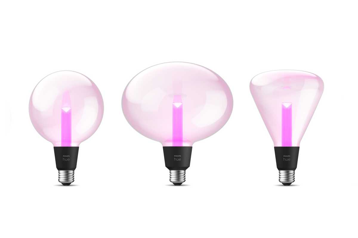 Philips Hue debuts striking Lightguide bulbs, gradient PC lightstrip ...