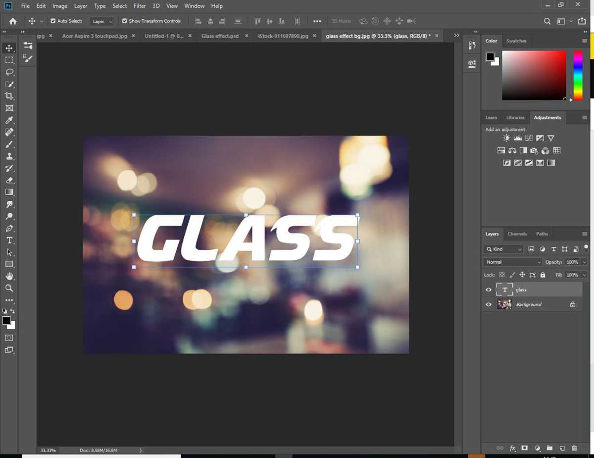 How To Create A Glass Effect In Photoshop Tech Advisor