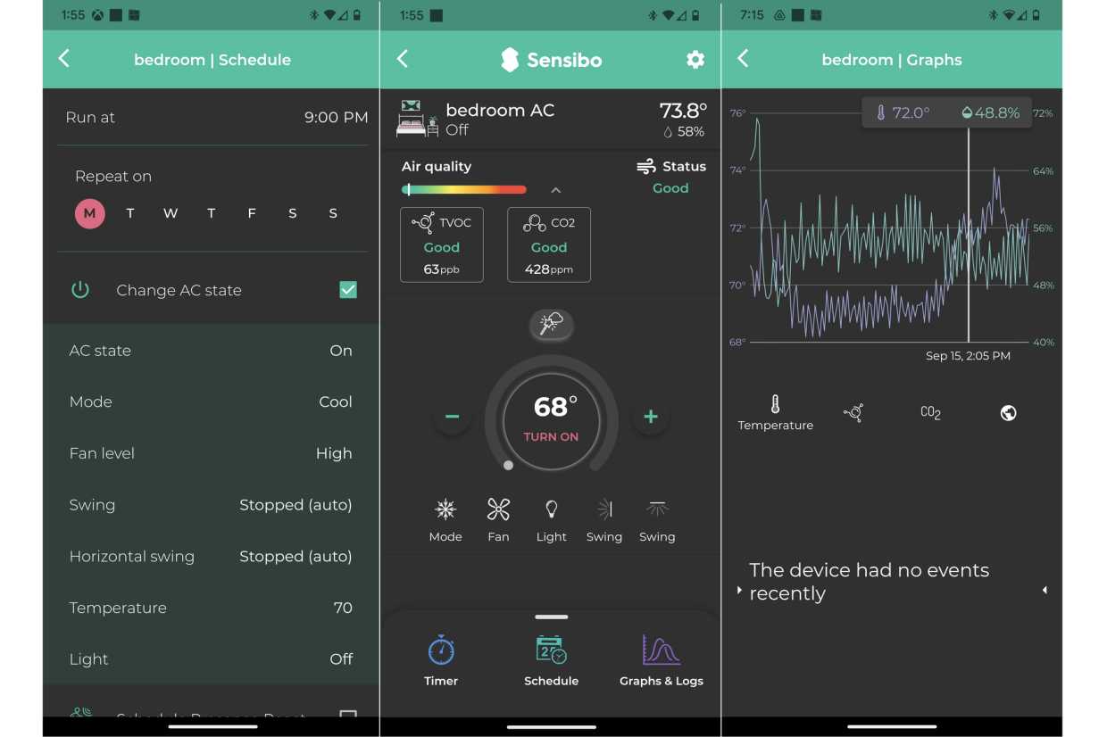 Sensibo Air Pro review: A/C control, air quality monitoring in one ...