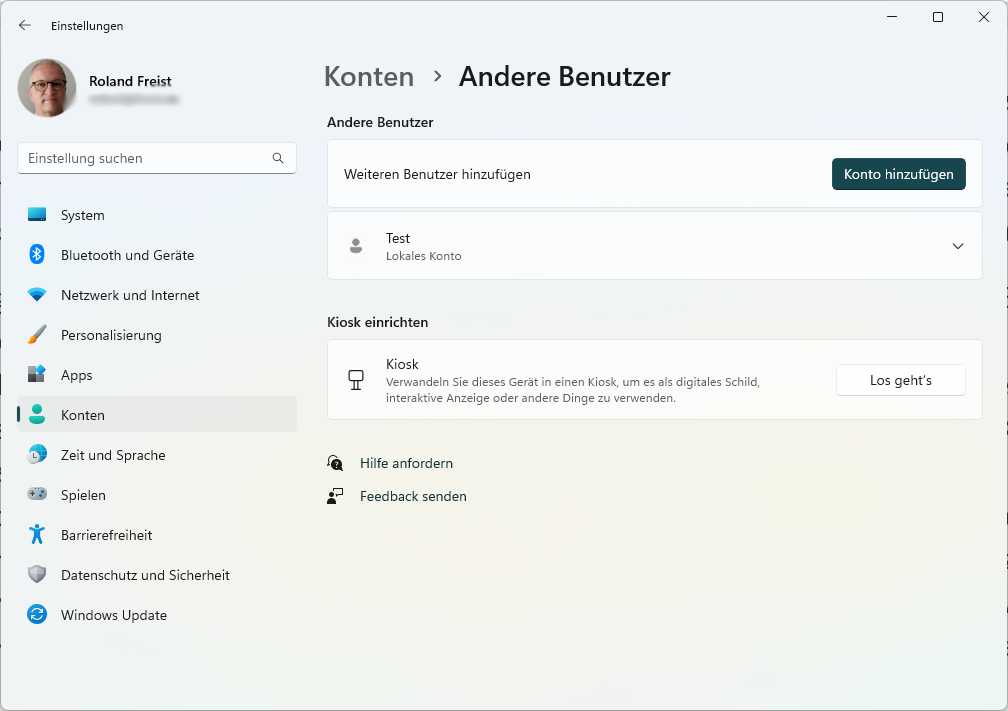 Windows für viele Nutzer: Benutzerkonten richtig einrichten - PC-WELT