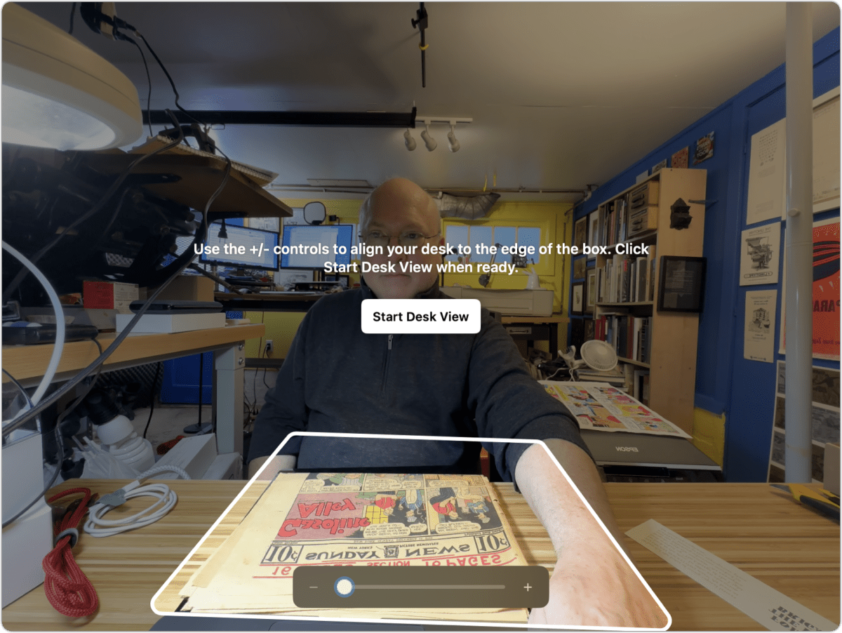 How to adjust Desk View in Continuity Camera | Macworld