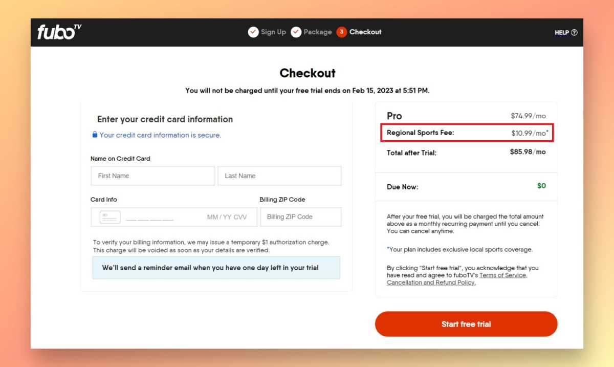 Fubo promises no hidden fees, but there's a big one | TechHive