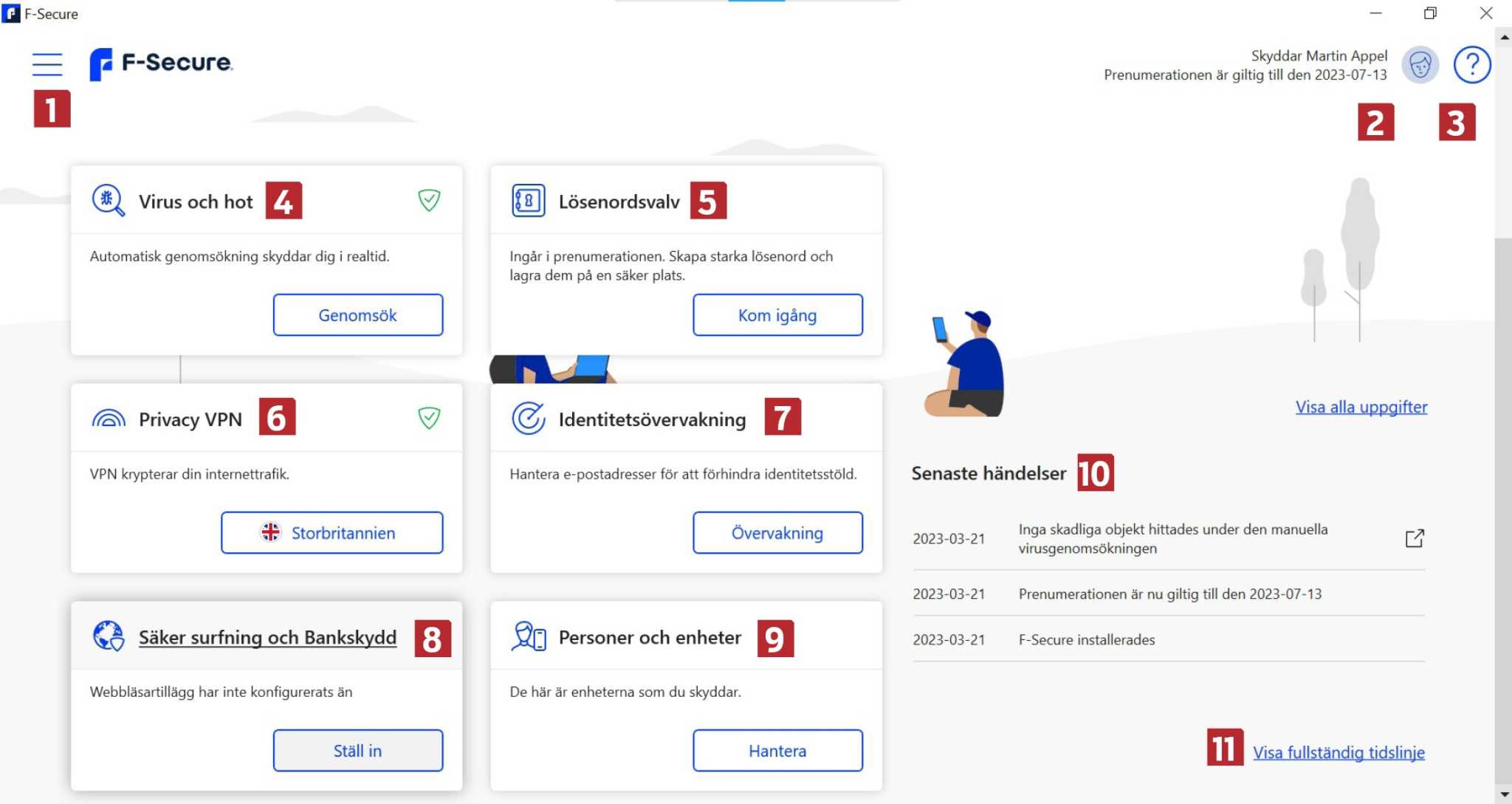 Guide: Så funkar nya F-Secure Total - PCforAlla
