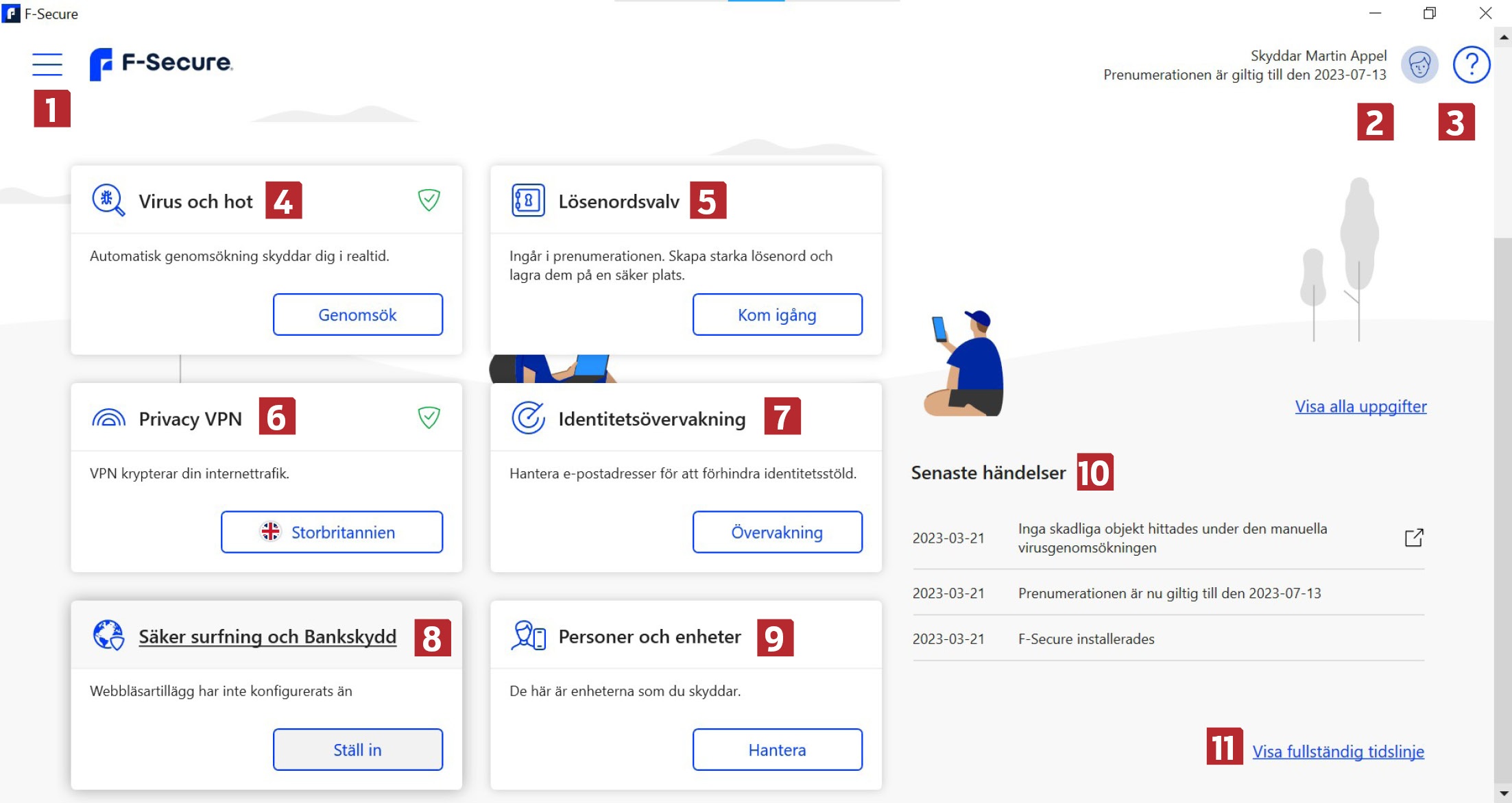 Guide: Så funkar nya F-Secure Total - PCforAlla