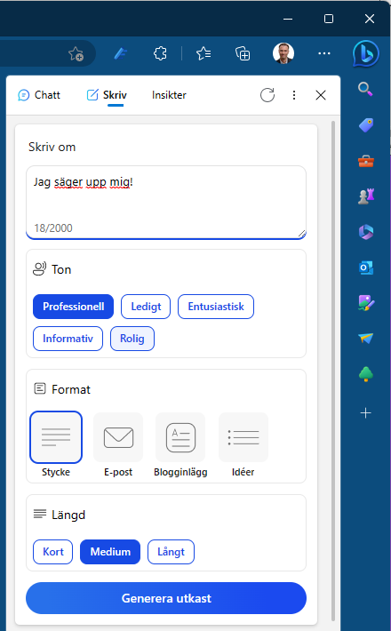 Så funkar nya Microsoft Edge – med inbyggt ai-stöd - PCforAlla