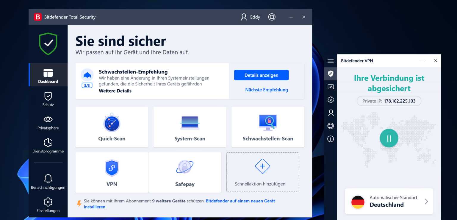 Bitdefender Premium Security im Test: Erstklassiges Sicherheits ...