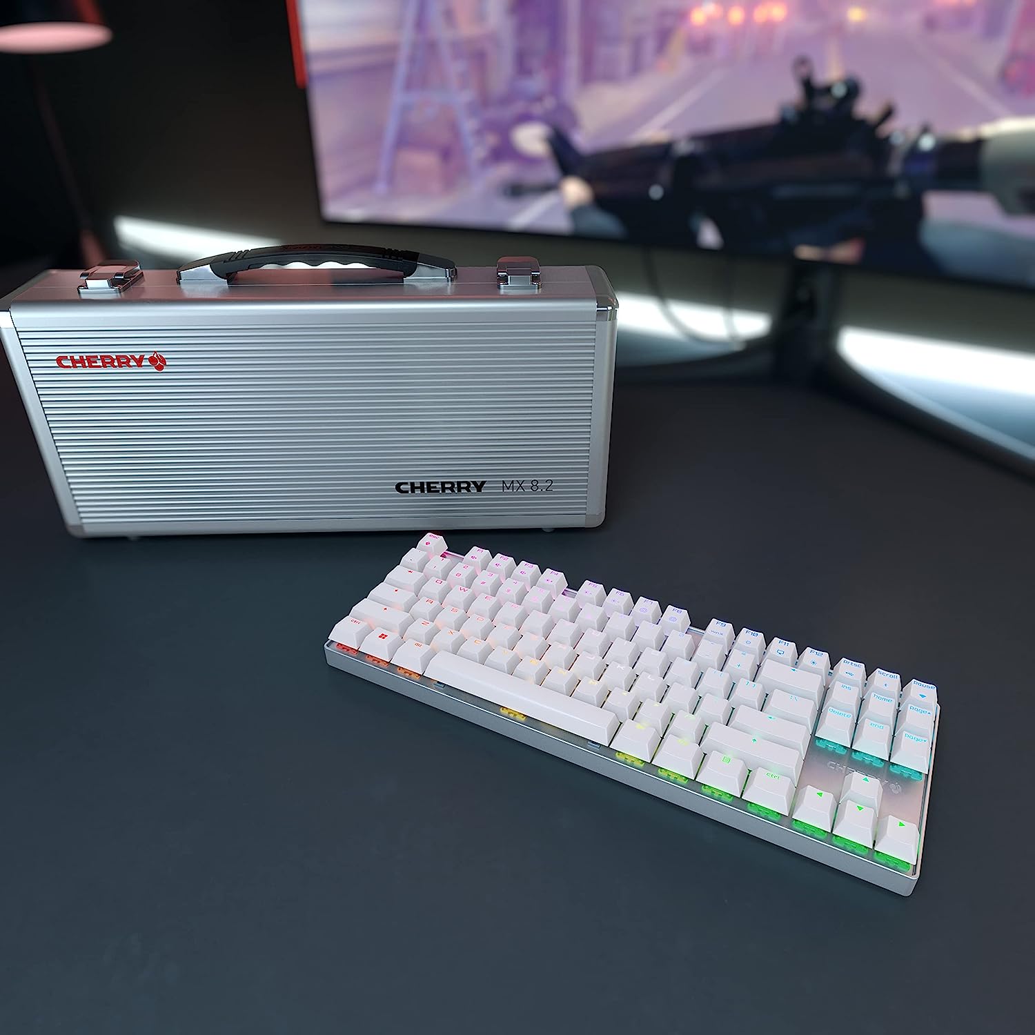 Cherry MX 8.2 TKL Wireless im Test: Gaming-Tastatur mit dem Fokus auf ...
