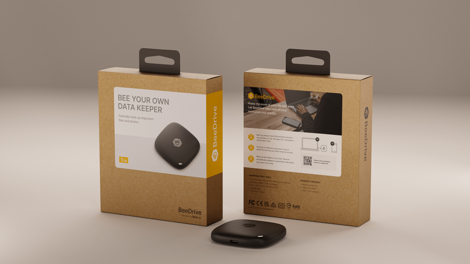 Synology BeeDrive: Portable SSD-Backup-Zentrale für PC-Ordner und Smartphones mit WLAN - PC-WELT