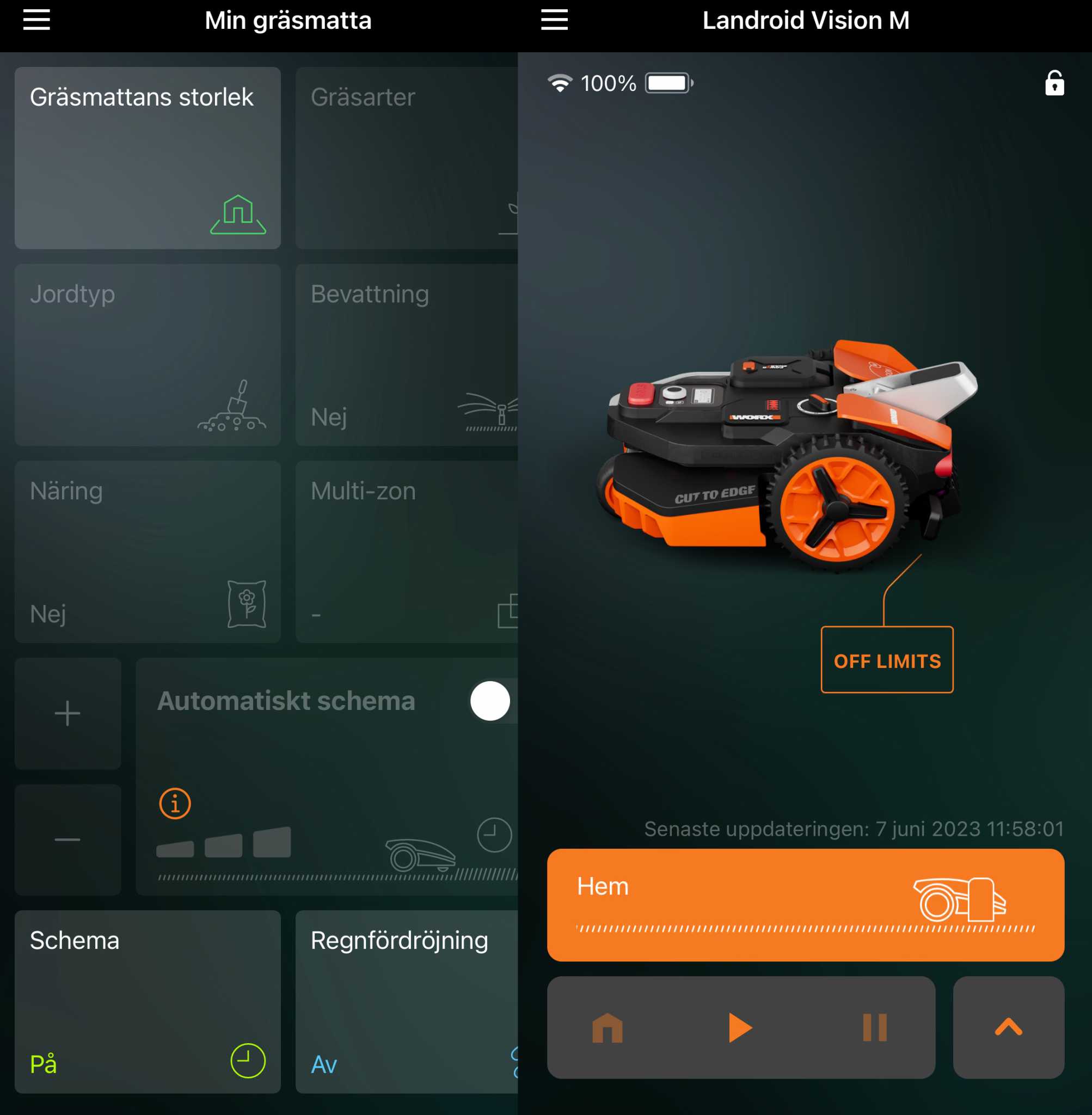 Worx Landroid Vision M600: kamerastyrd robot med stora brister - M3