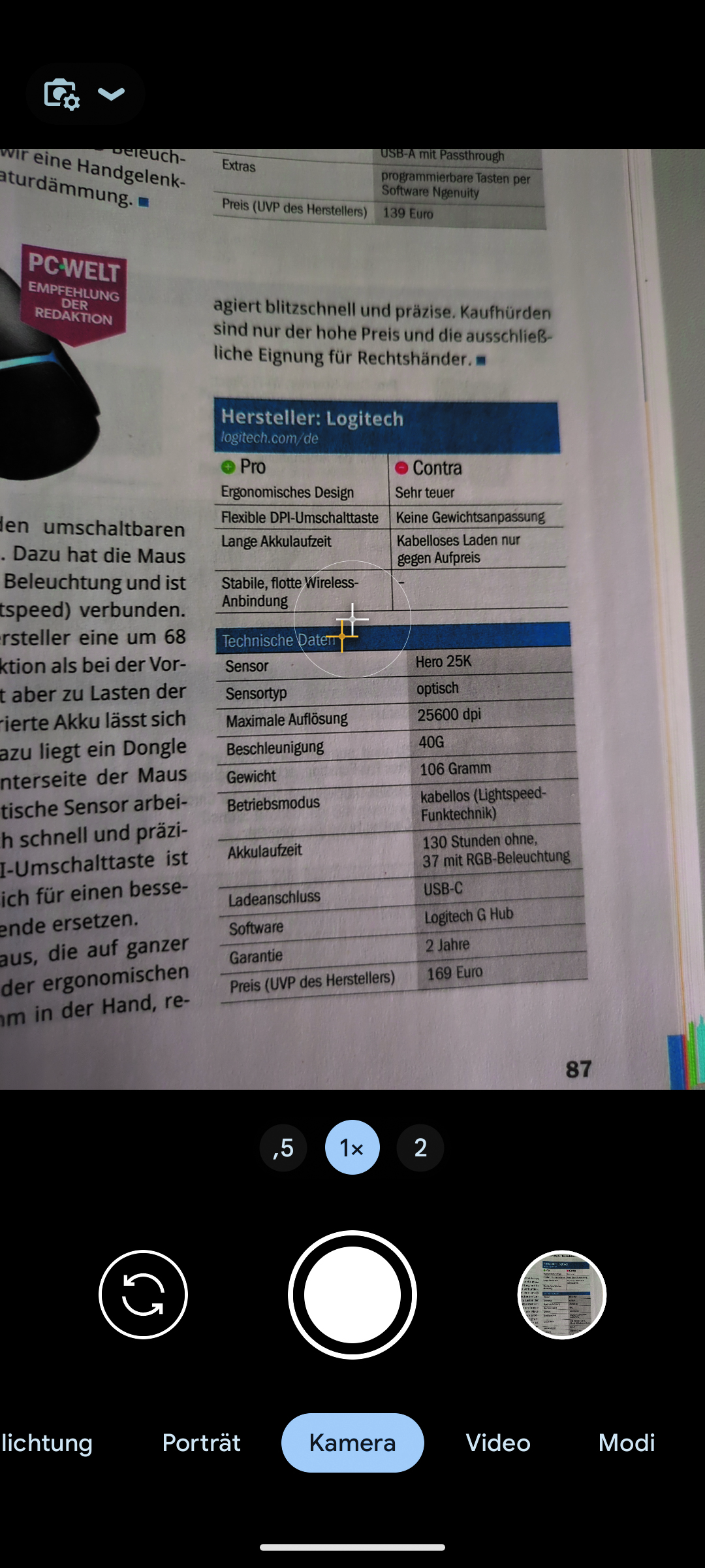 Excel: Tabellen von Papier in Excel importieren - PC-WELT