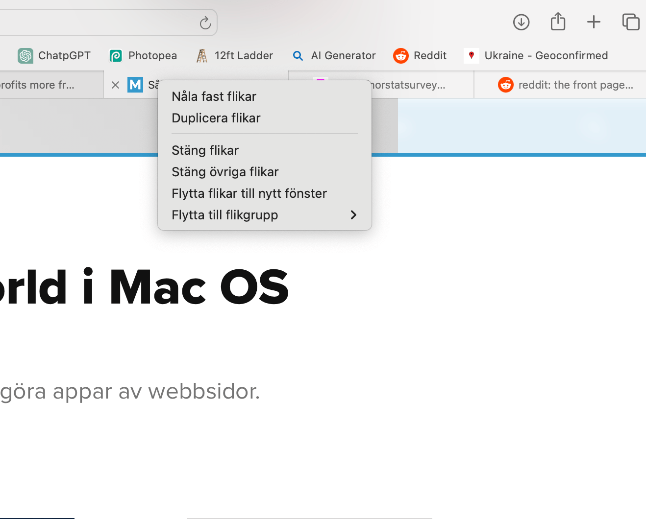Safari 17: Allt du behöver veta om de nya funktionerna | Macworld.se