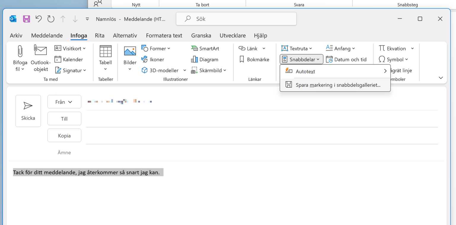 Guide: Effektivisera och automatisera jobbet i Outlook - PCforAlla