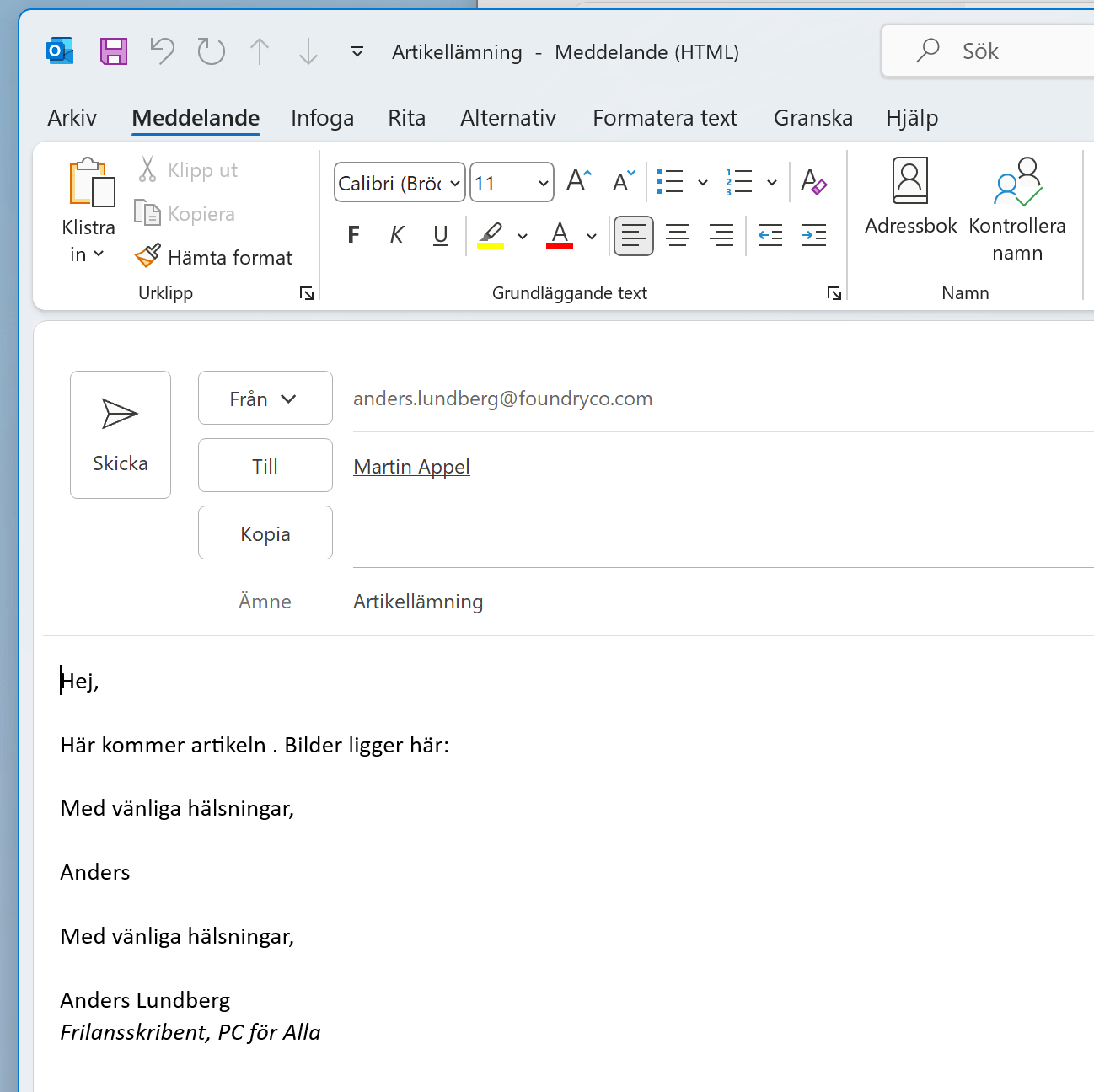 Guide: Effektivisera och automatisera jobbet i Outlook - PCforAlla