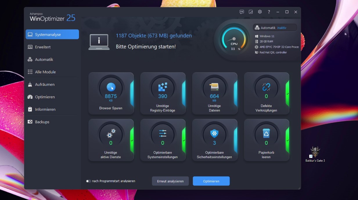 Nur noch heute: Wir verschenken Winoptimizer 25 (Vollversion) - PC-WELT
