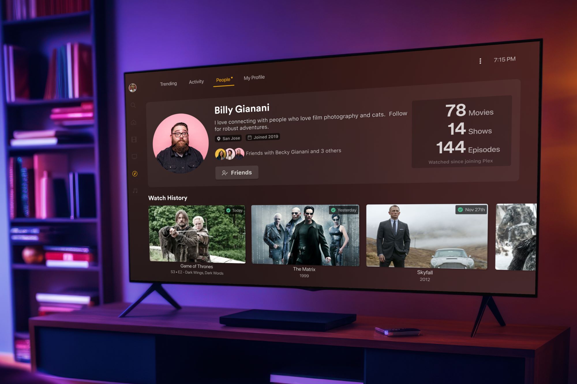Plex's latest feature shows what your friends are streaming | TechHive