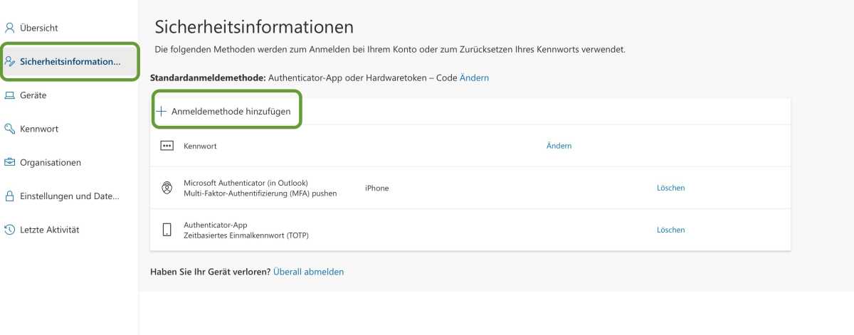Microsoft Authenticator auf neuem iPhone einrichten - Macwelt