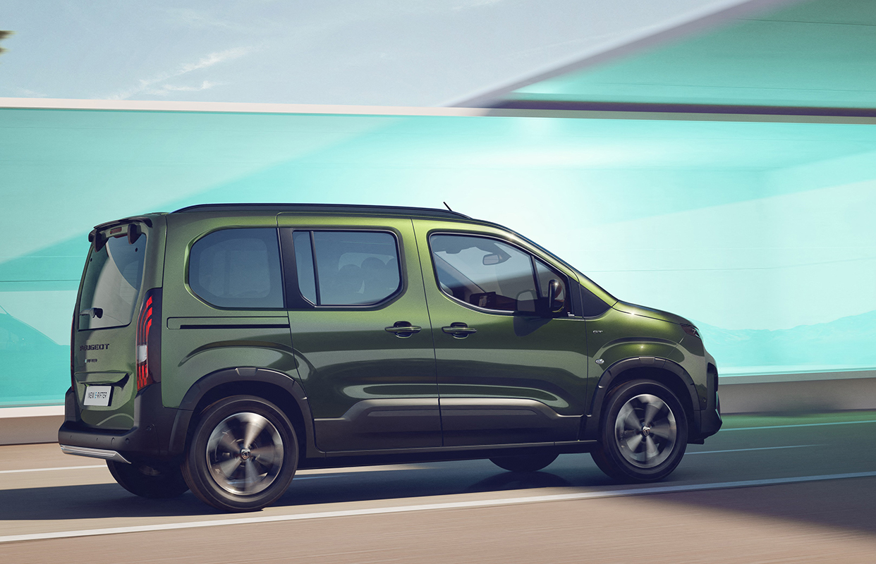 Nya Peugeot E-Rifter lanseras våren 2024 - M3