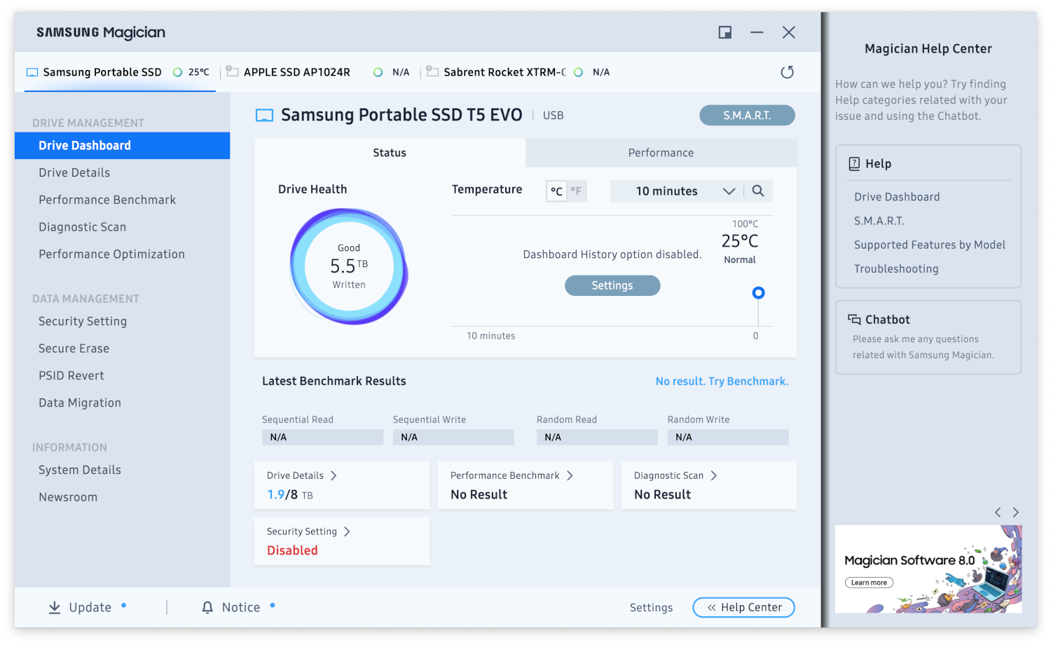 Samsung T5 EVO USB SSD im Test: Bis zu 8 TB Speicherplatz - PC-WELT