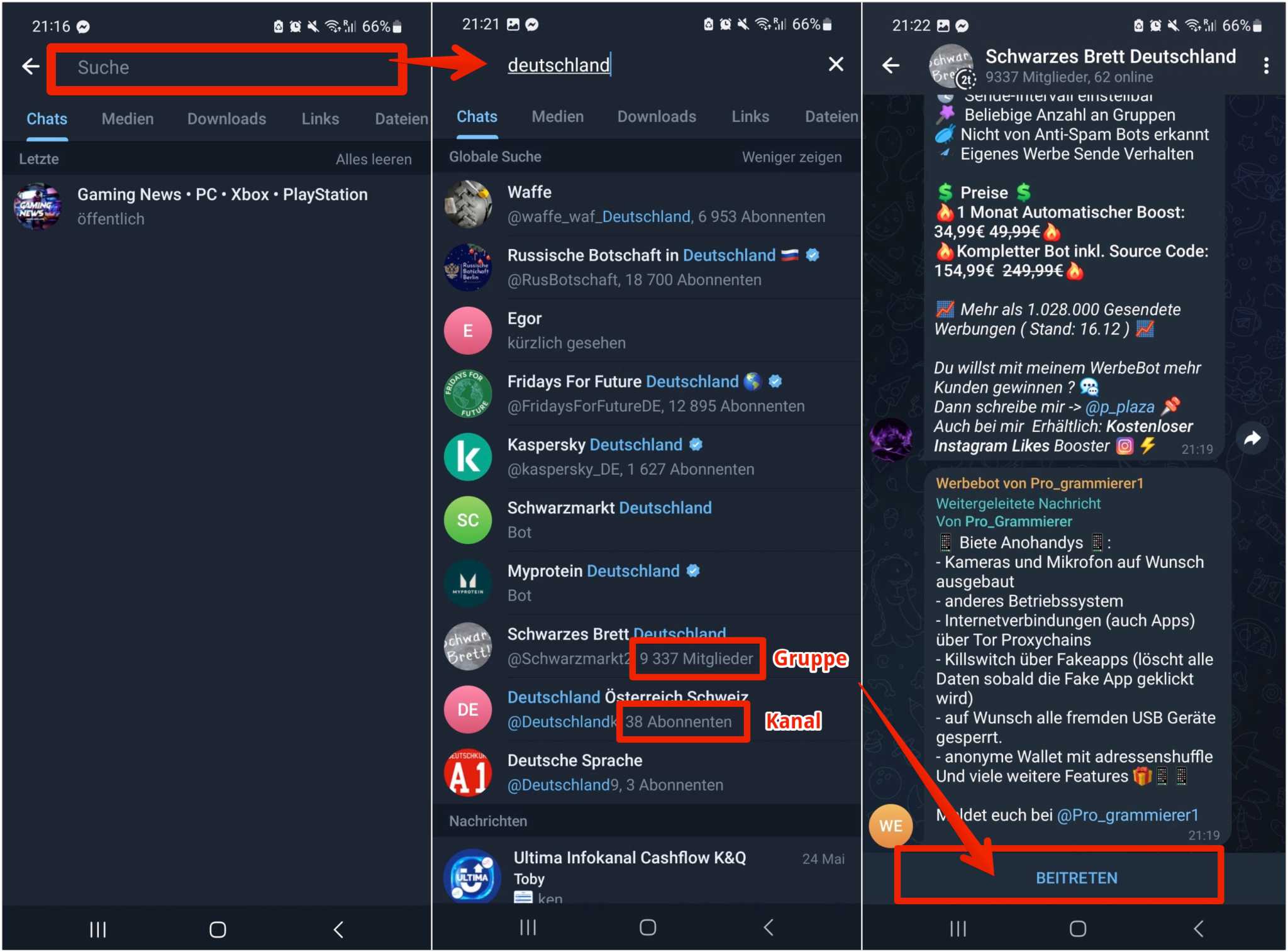 Telegram-Gruppen finden – so geht‘s - PC-WELT