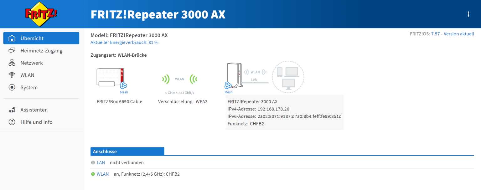 AVM Fritz Repeater 3000 AX im Test: Funkstrecken mit Top-Tempo ...