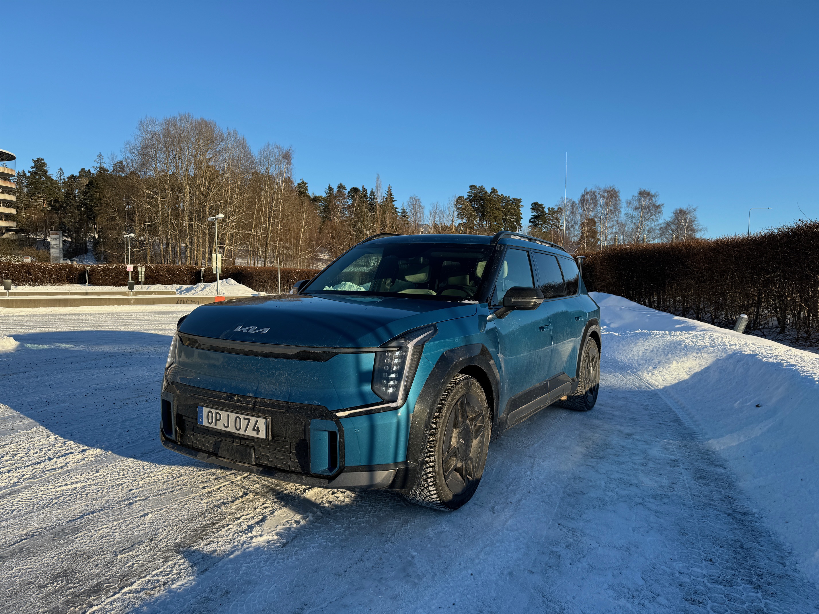 Kia EV9 AWD GT-Line: Nya feta el-suven imponerar stort - M3