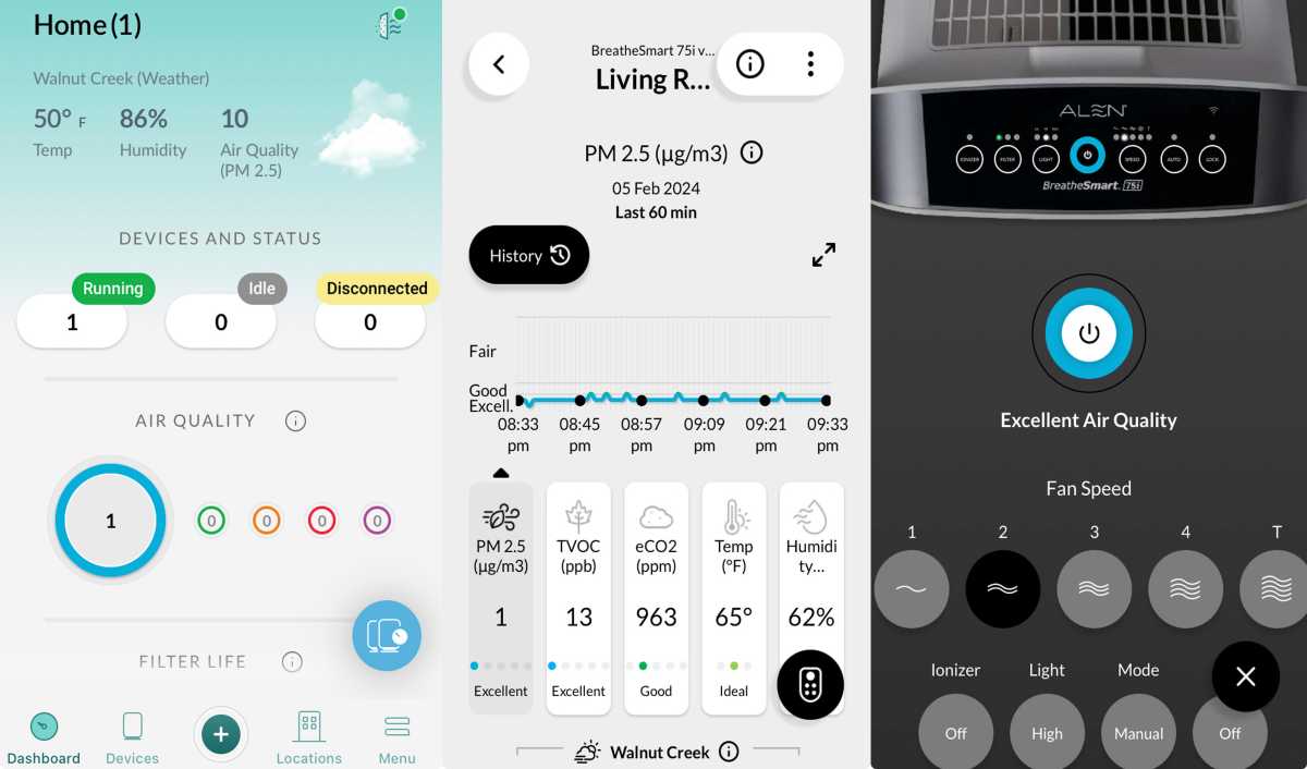 Alen BreatheSmart 75i review: Powerful purifier gets app update | TechHive