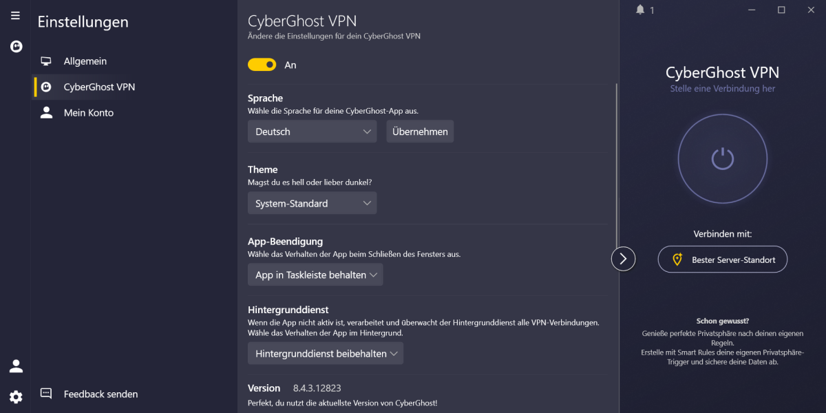So nutzen Sie Cyberghost VPN: Schritt für Schritt erklärt - PC-WELT