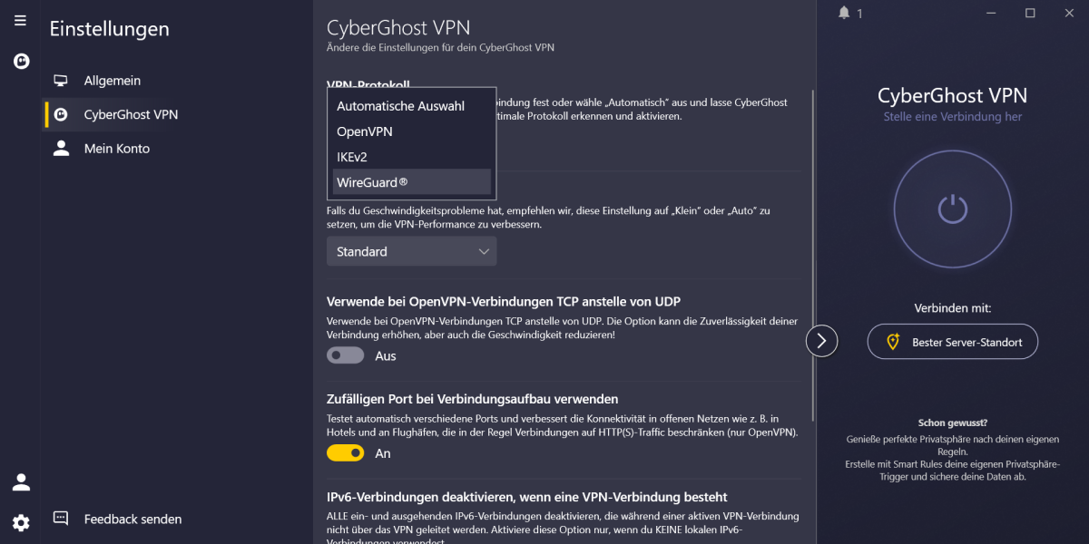 So nutzen Sie Cyberghost VPN: Schritt für Schritt erklärt - PC-WELT