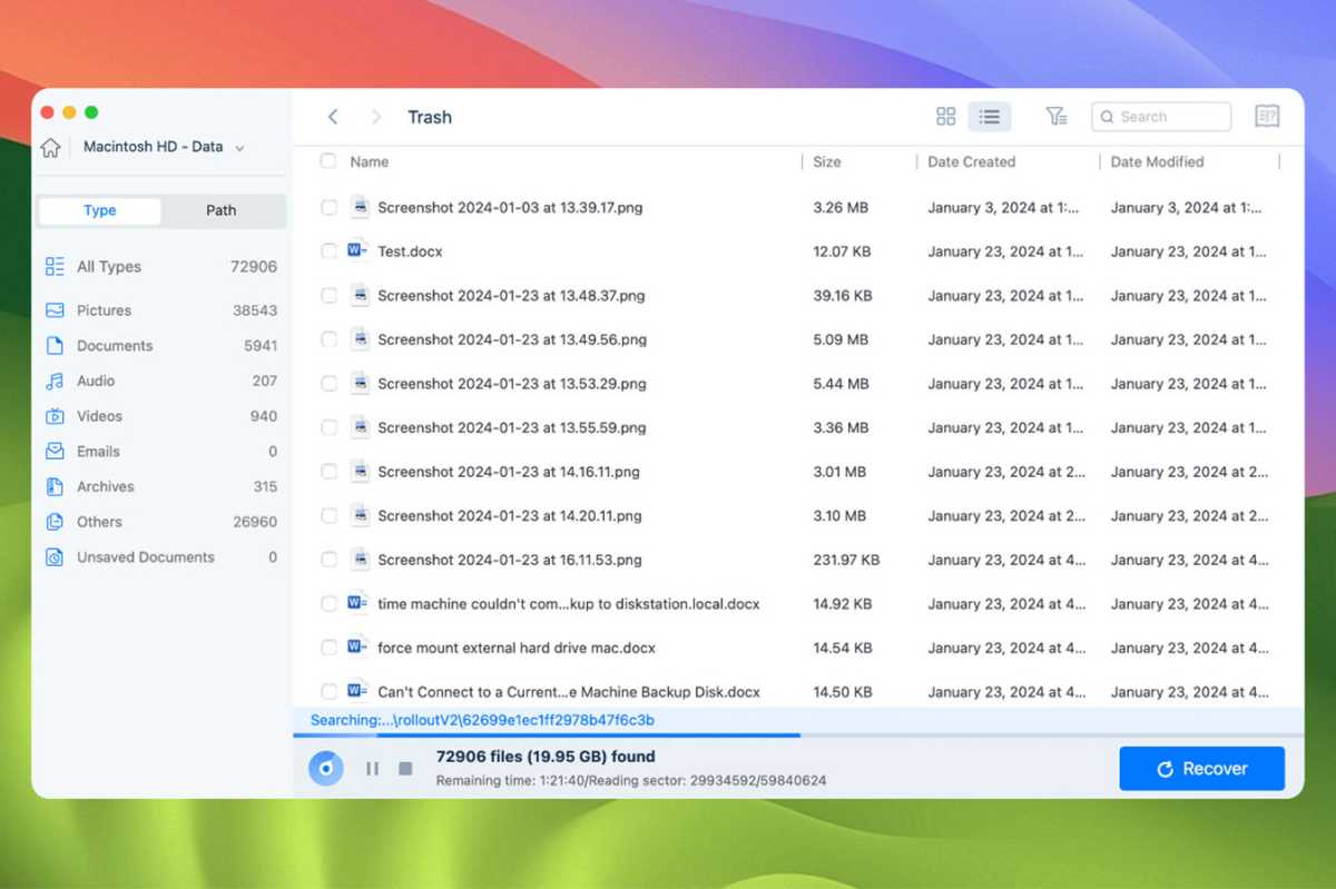 How to Recover Deleted Files from Emptied Trash on a Mac | Macworld