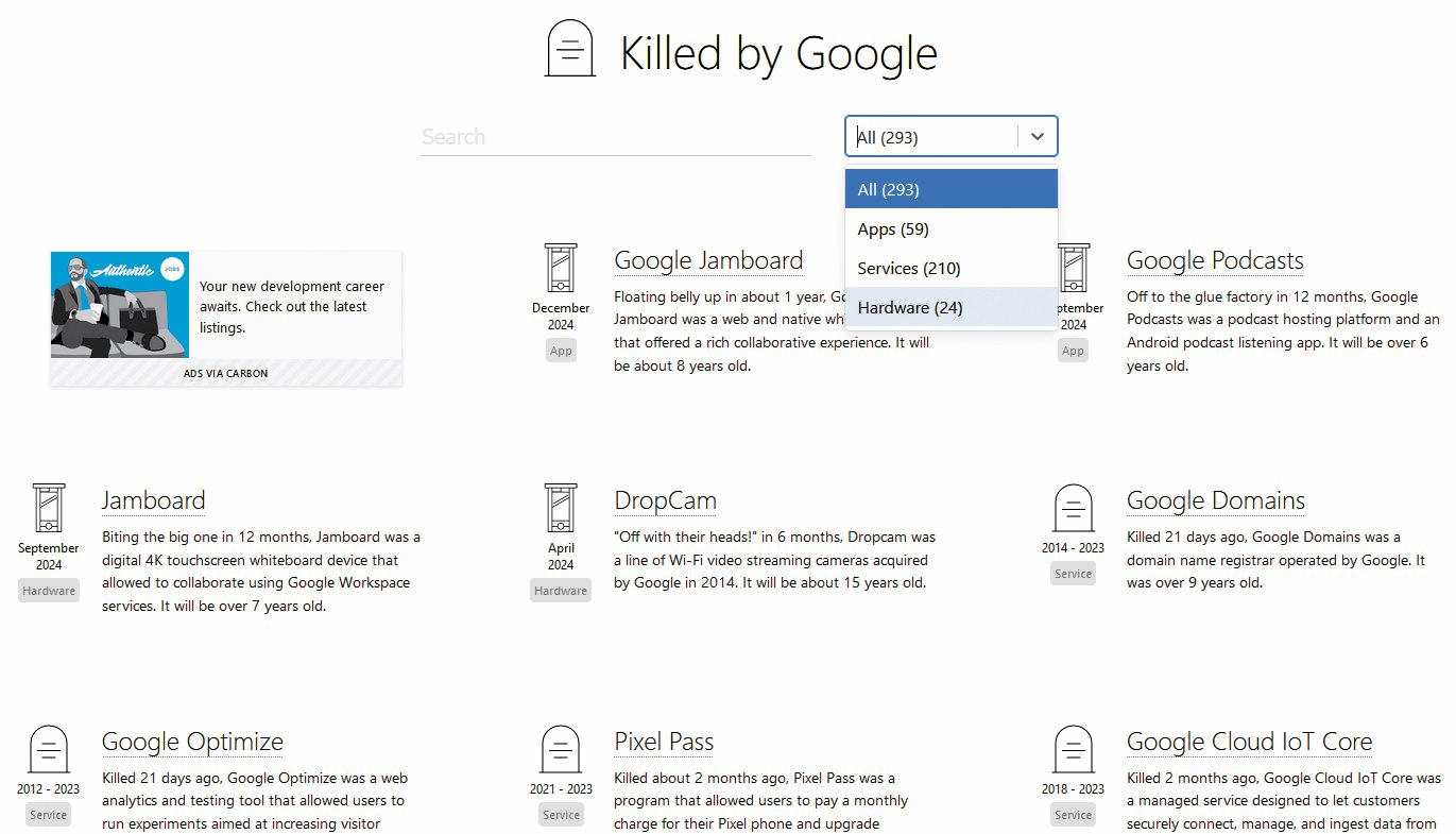 Killed by Google: Dienste, Apps und Geräte, die Google beerdigt hat ...