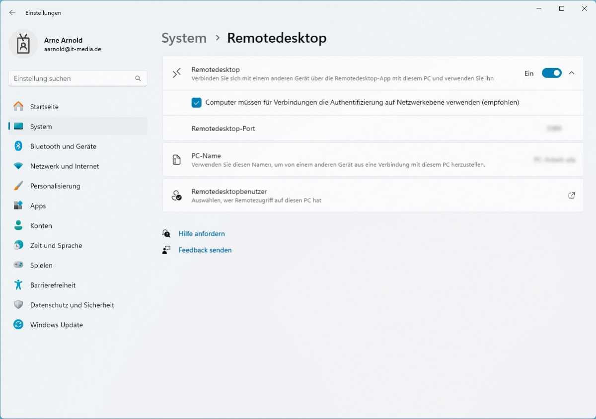 So schützen Sie sich vor Hackern: Zugriff per Remote-Desktop ...