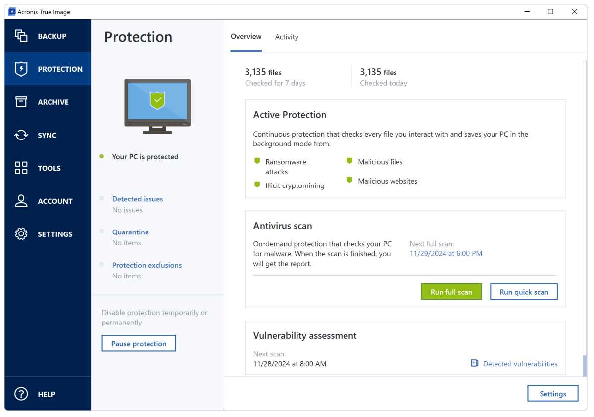 Acronis True Image im Test: Erstklassige Backup-Software für den PC ...