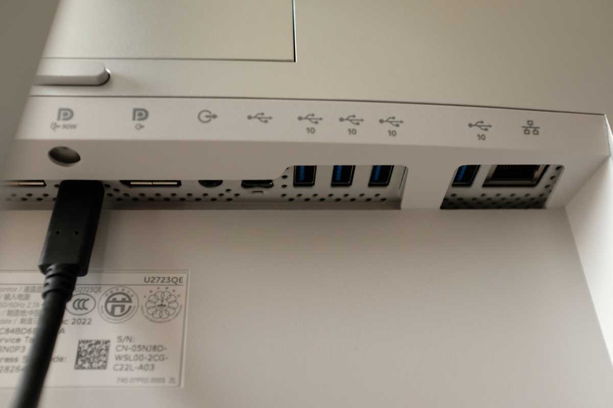 Dell UltraSharp U2723QE review: Monitor plus dock goes well with your ...