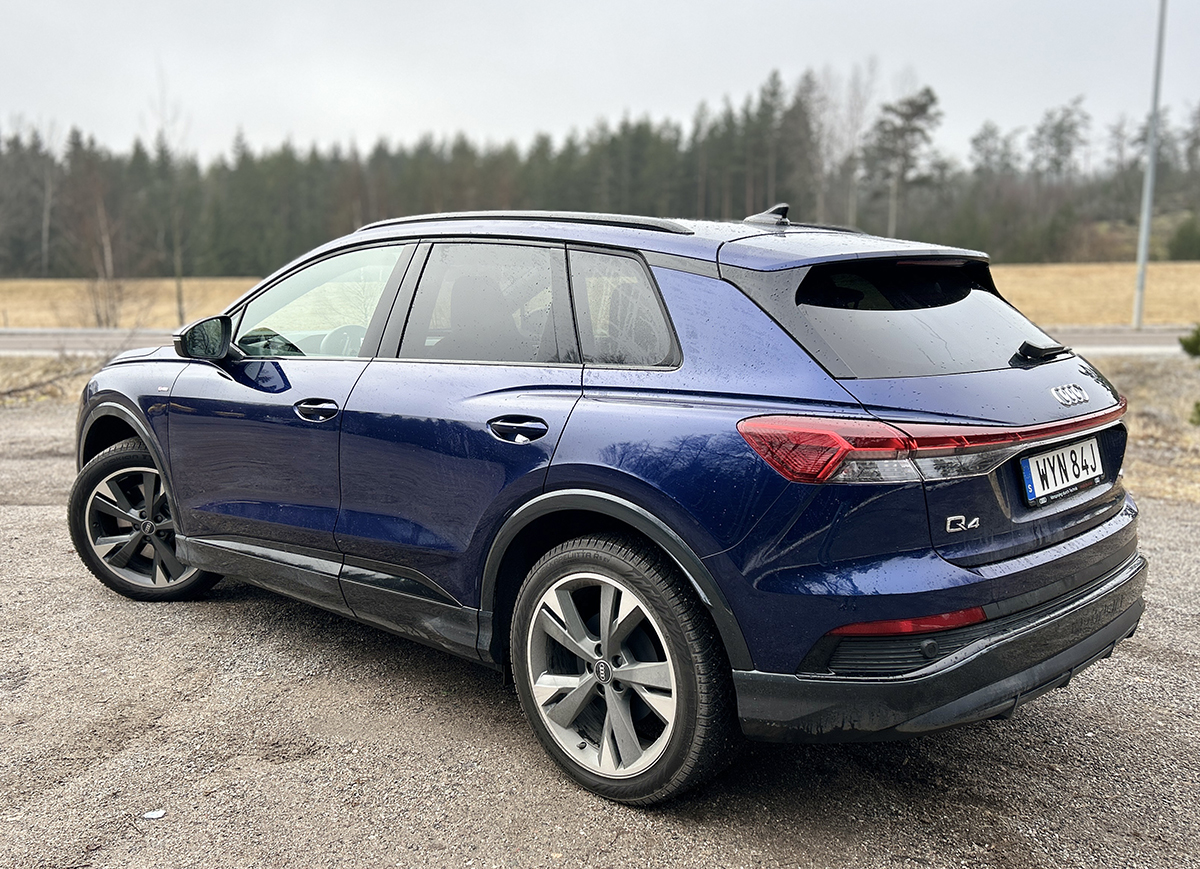 Test: Audi Q4 45 e-tron quattro – uppdaterad elbil håller fortfarande ...